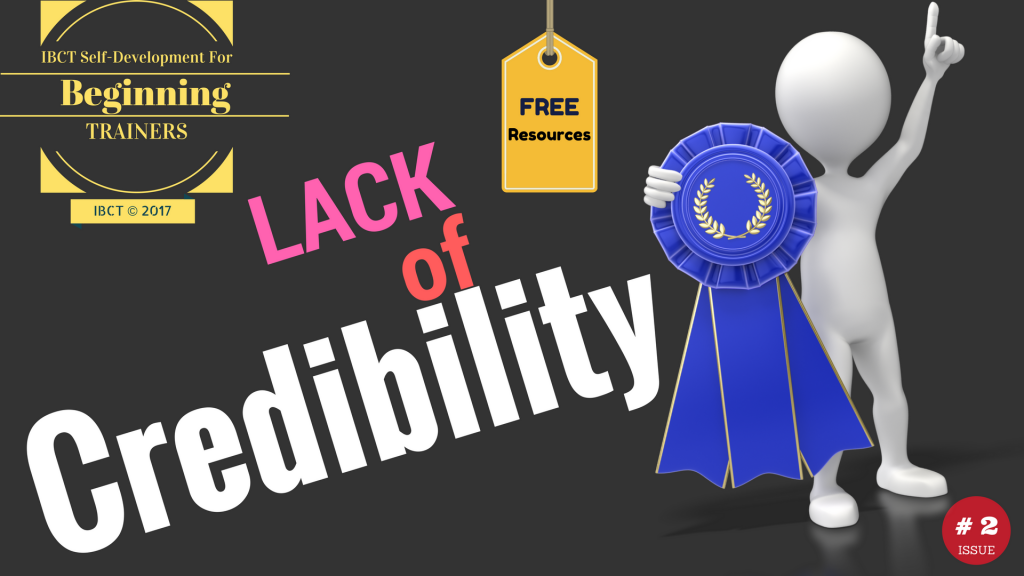How Trainers Deal with Lack of Credibility | IBCT MENA